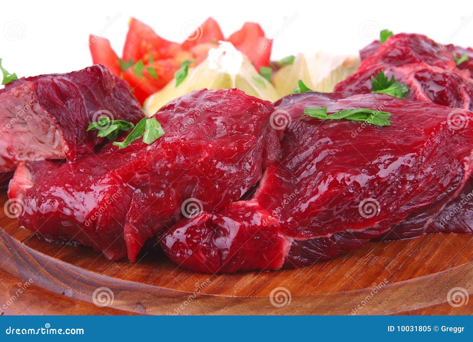 Uncooked small beef chunks stock image. Image of muscle - 10031805
