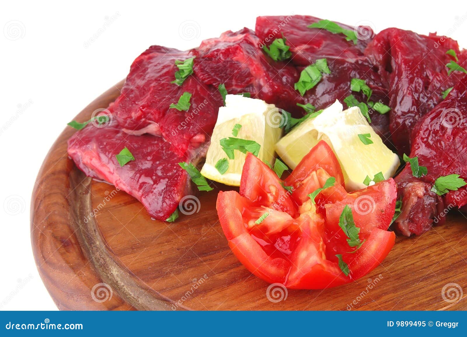 Raw Small Beef Chunks Royalty-Free Stock Photo | CartoonDealer.com ...