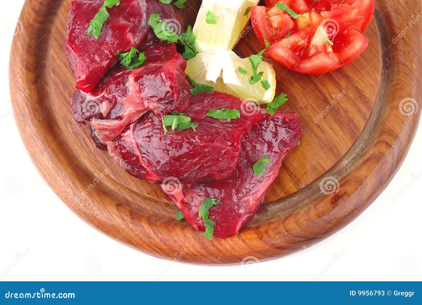 Uncooked small beef chunks stock image. Image of nutrition - 9956793