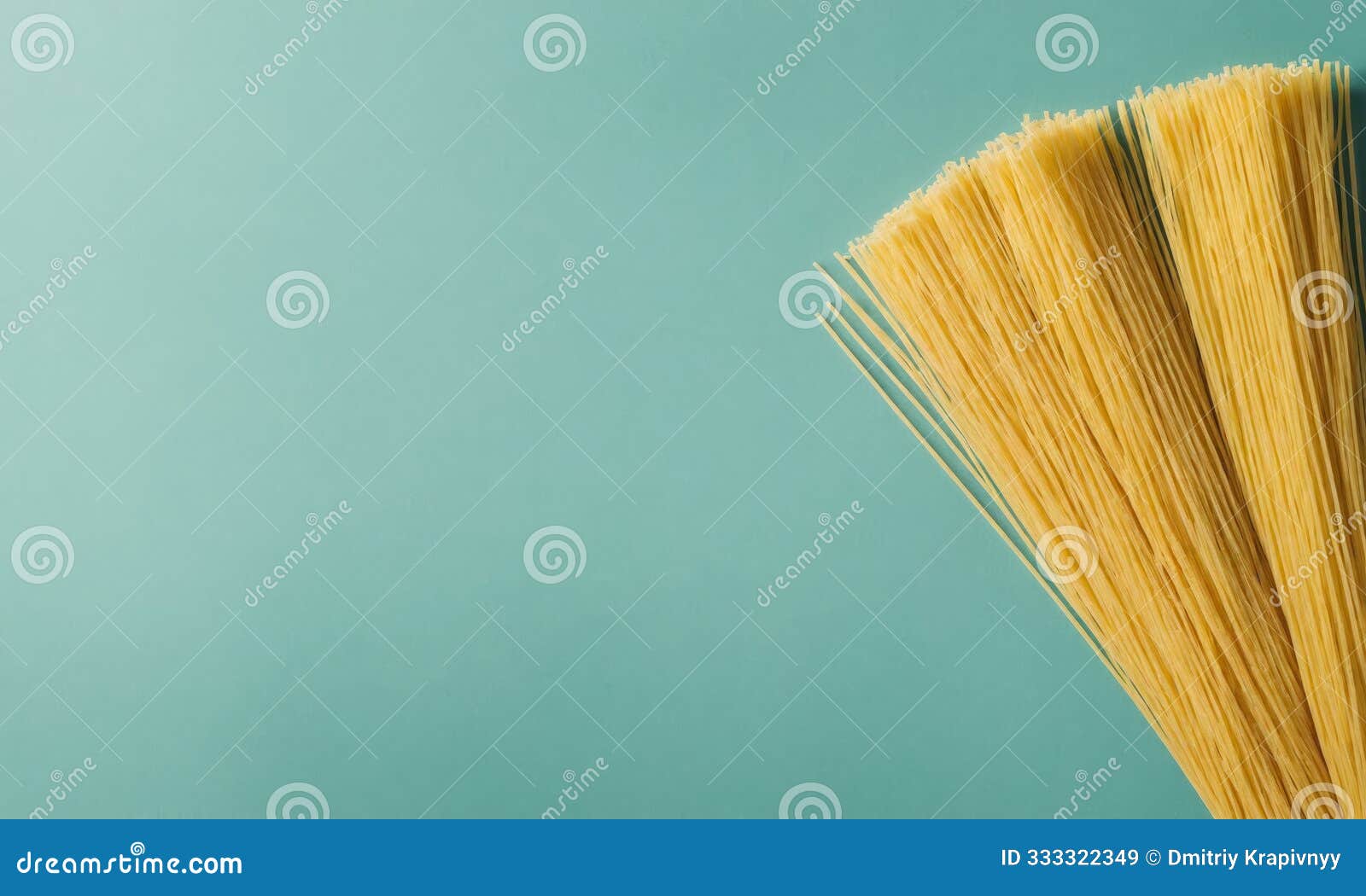 Uncooked Spaghetti Pasta, Featuring Long, Slender Strands With A Smooth ...
