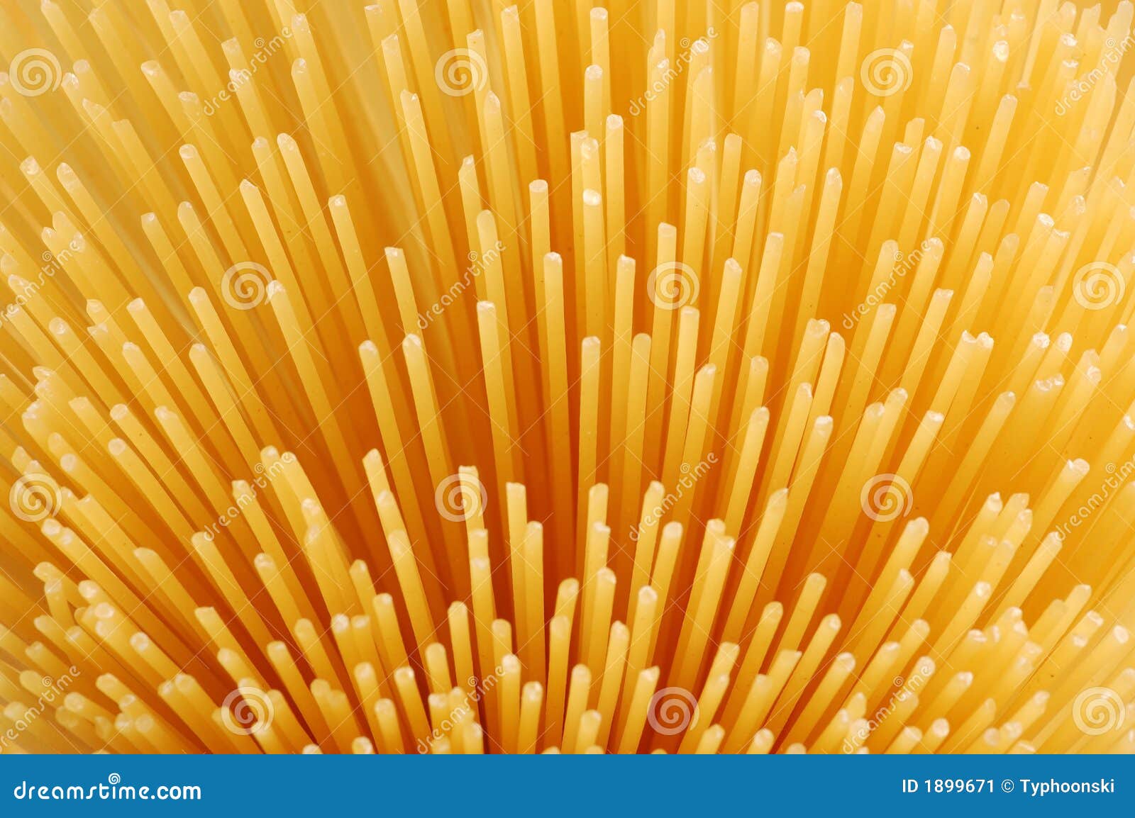 Uncooked spaghettis stock image. Image of meal, food, long - 1899671