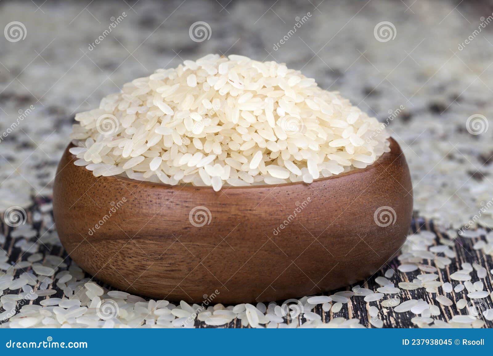 Uncooked Steamed Rice For Better Taste And Quality Royalty-Free Stock ...