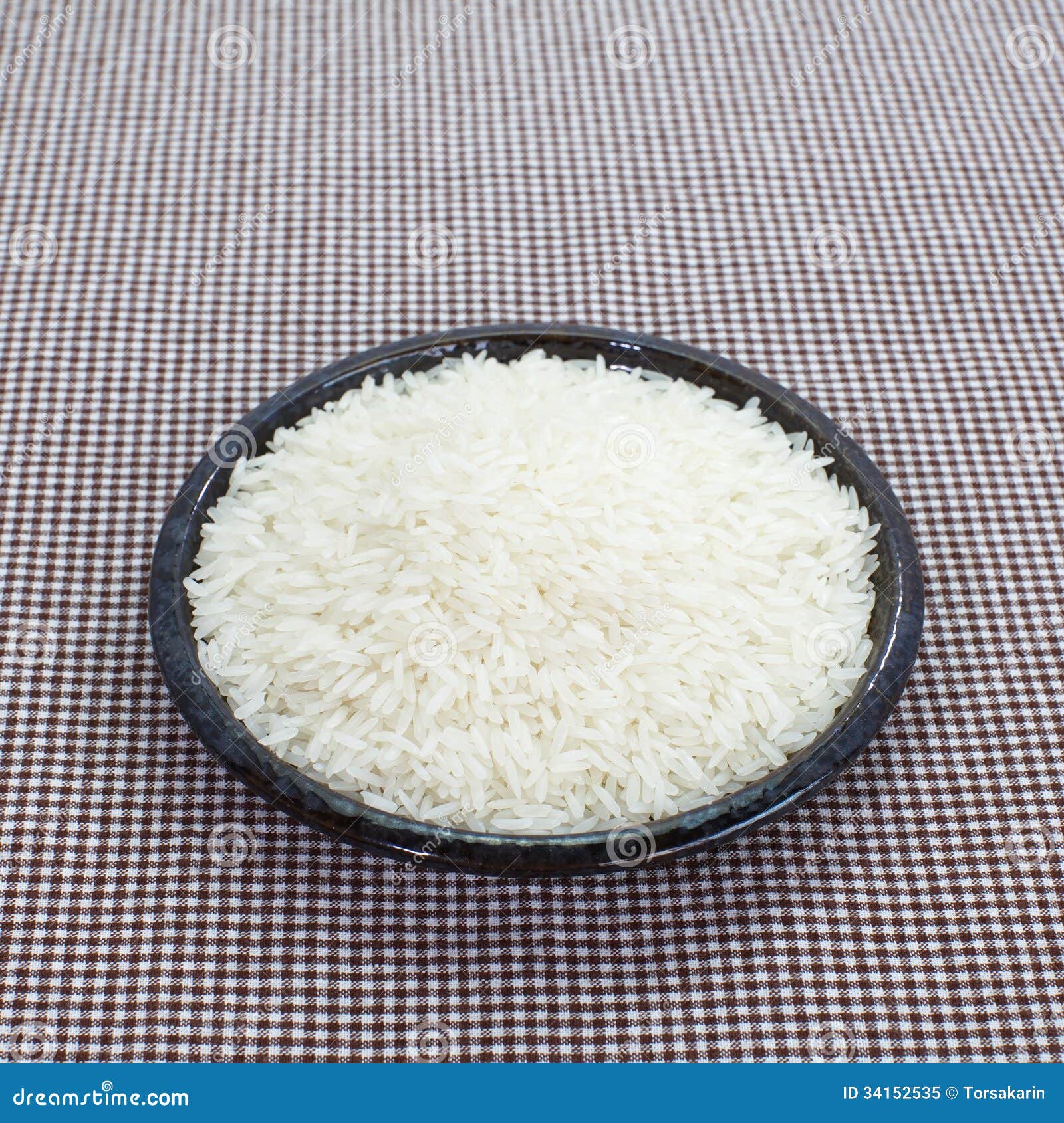 Uncooked white rice stock image. Image of grain, product - 34152535