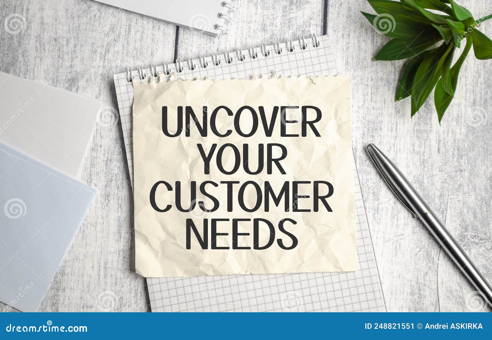 Uncover Your Customer Needs Text on White Notepad Stock Image - Image ... Uncover Your Customer Needs Text on White Notepad Stock Image - Image ...