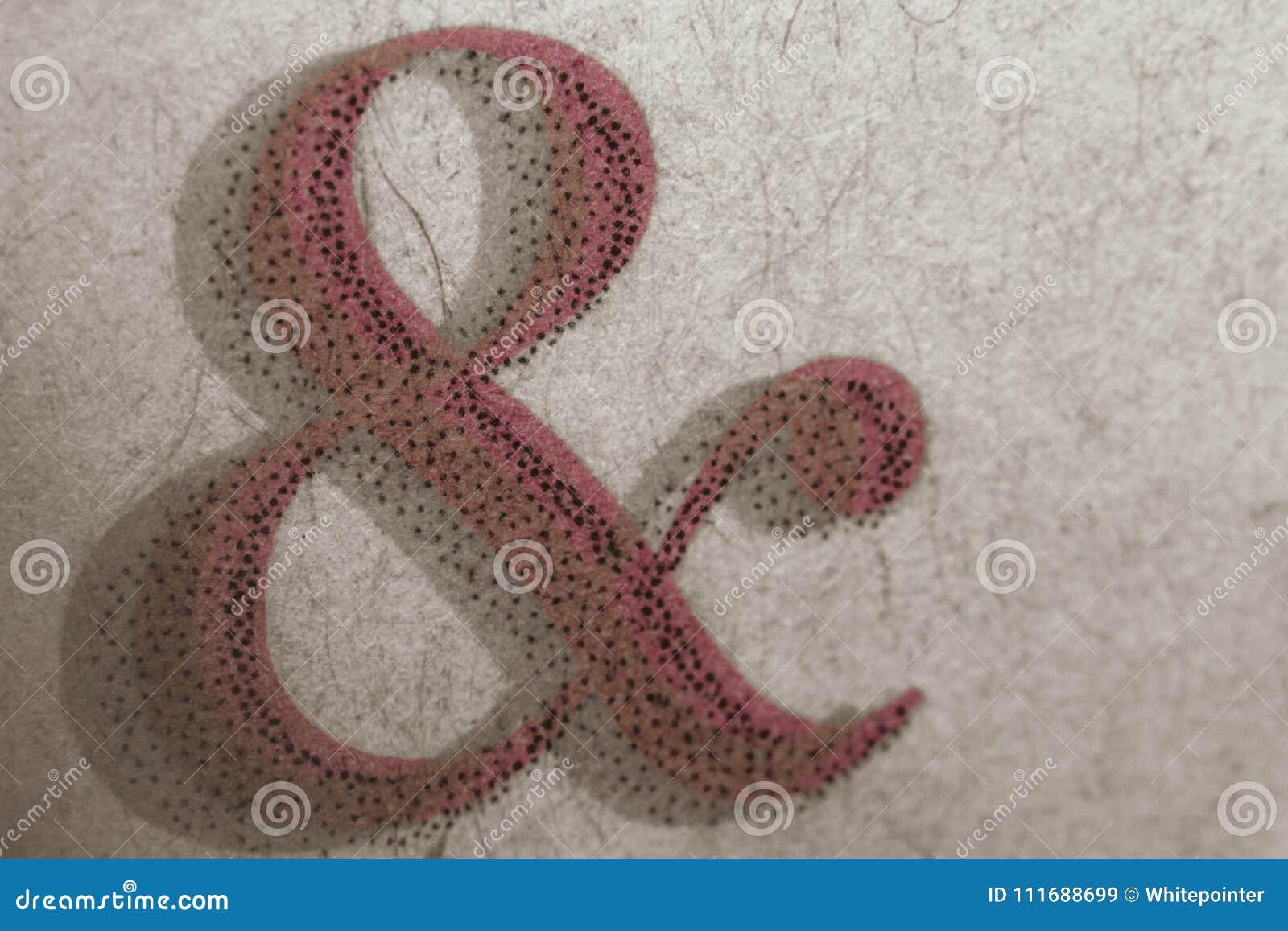 Und Zeichen- Oder Symbolnahaufnahmebild Stockbild - Bild von zeichen ...