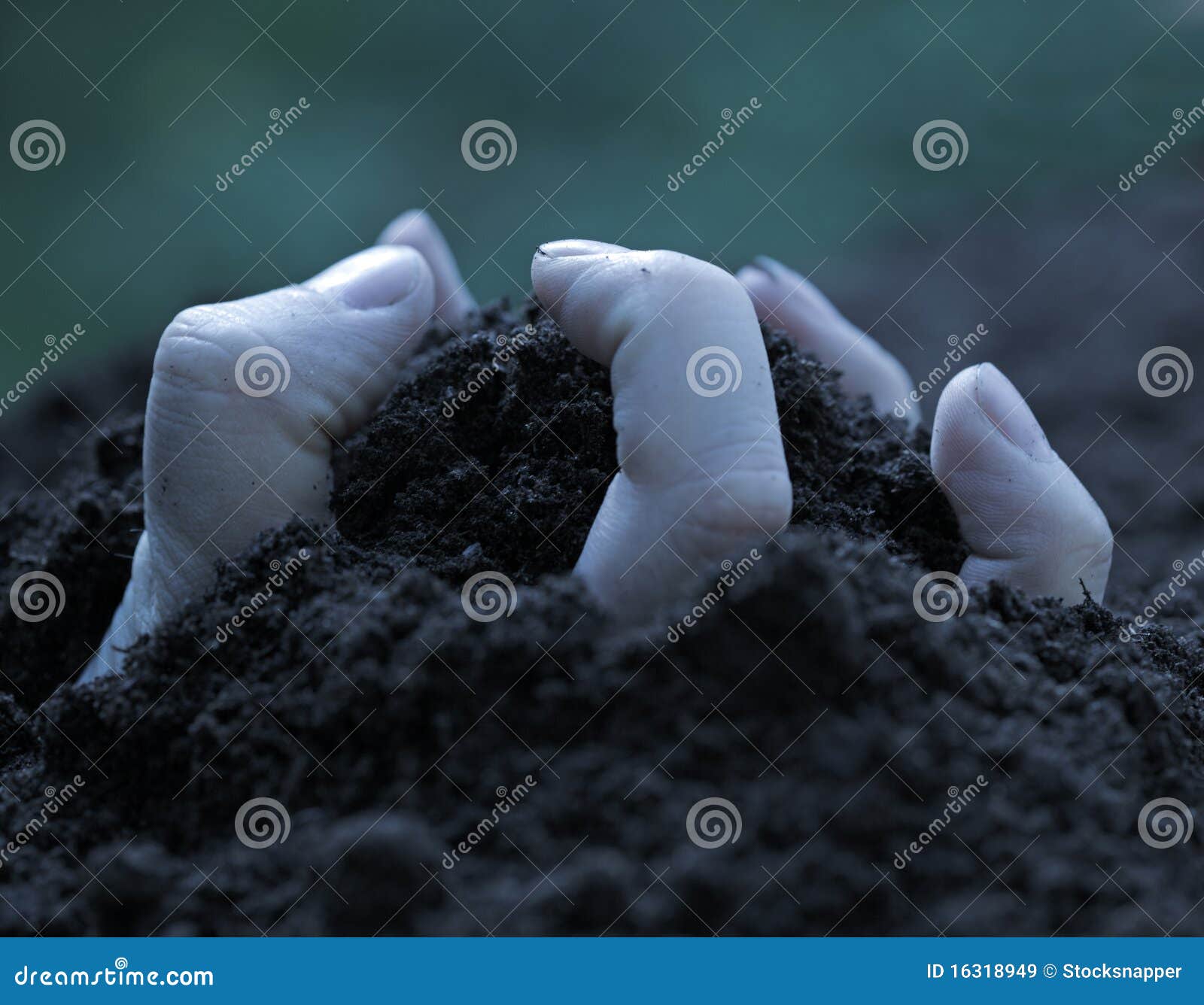 Undead Hand Royalty-Free Stock Photography | CartoonDealer.com #20522069