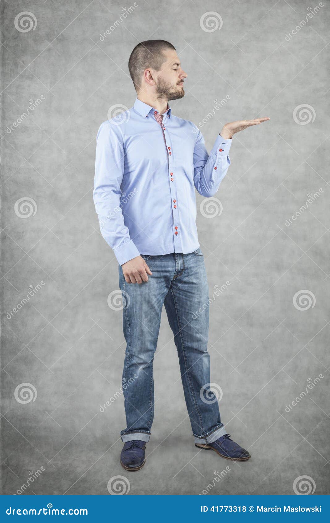Undecided businessman stock photo. Image of imagery, gesture - 41773318