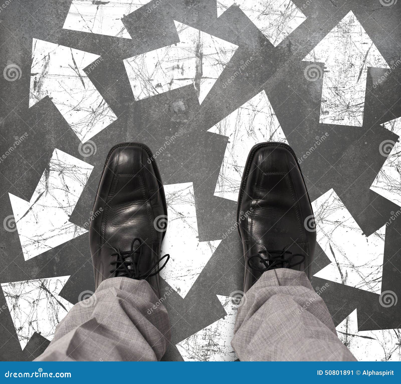 Undecided Businessman Stock Image | CartoonDealer.com #20007541