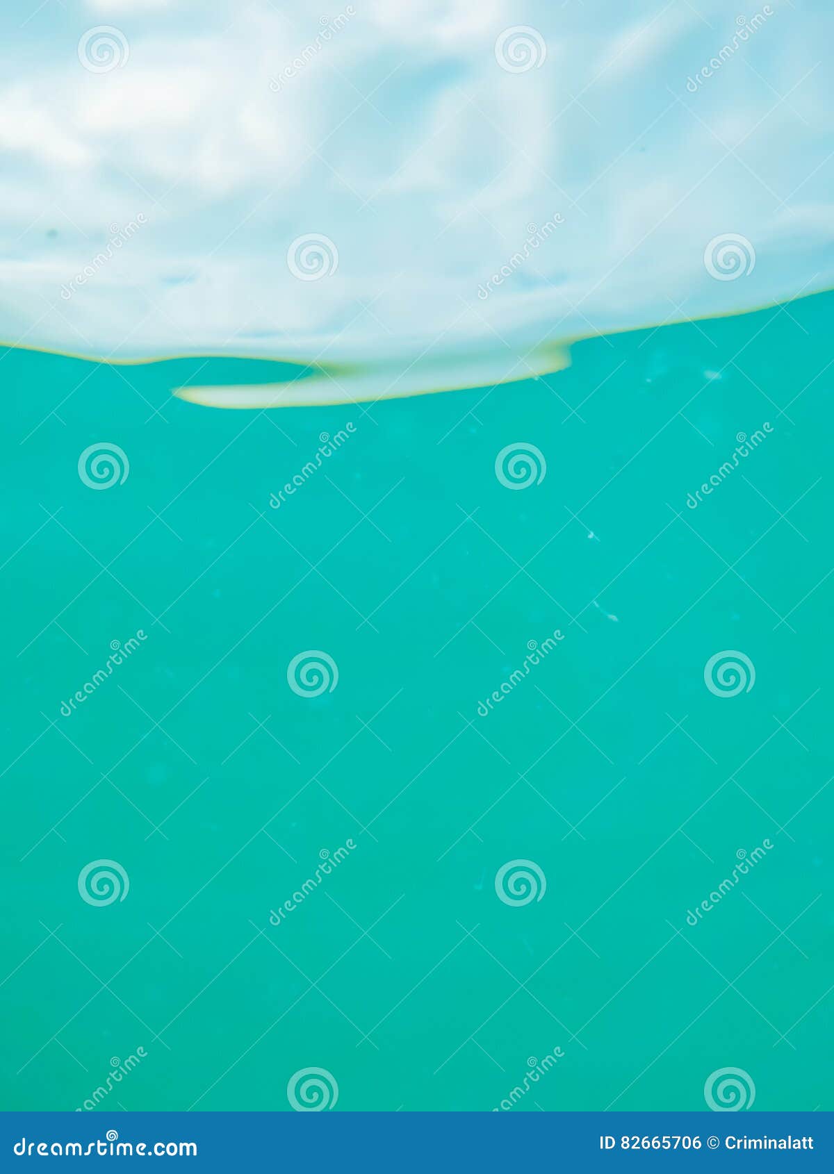 Under blue water and sky stock photo. Image of background - 82665706