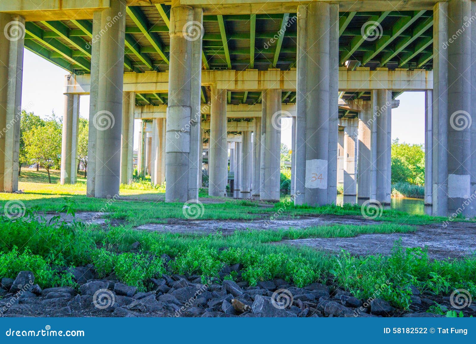 Under the bridge park stock photo. Image of singapore - 58182522