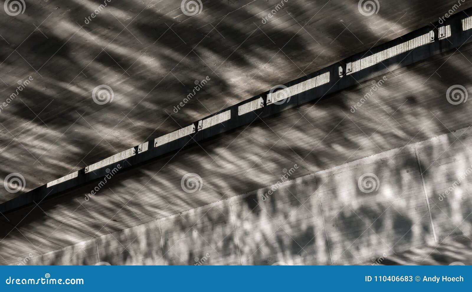 Under a Bridge with Water Reflection Stock Image - Image of textured ...