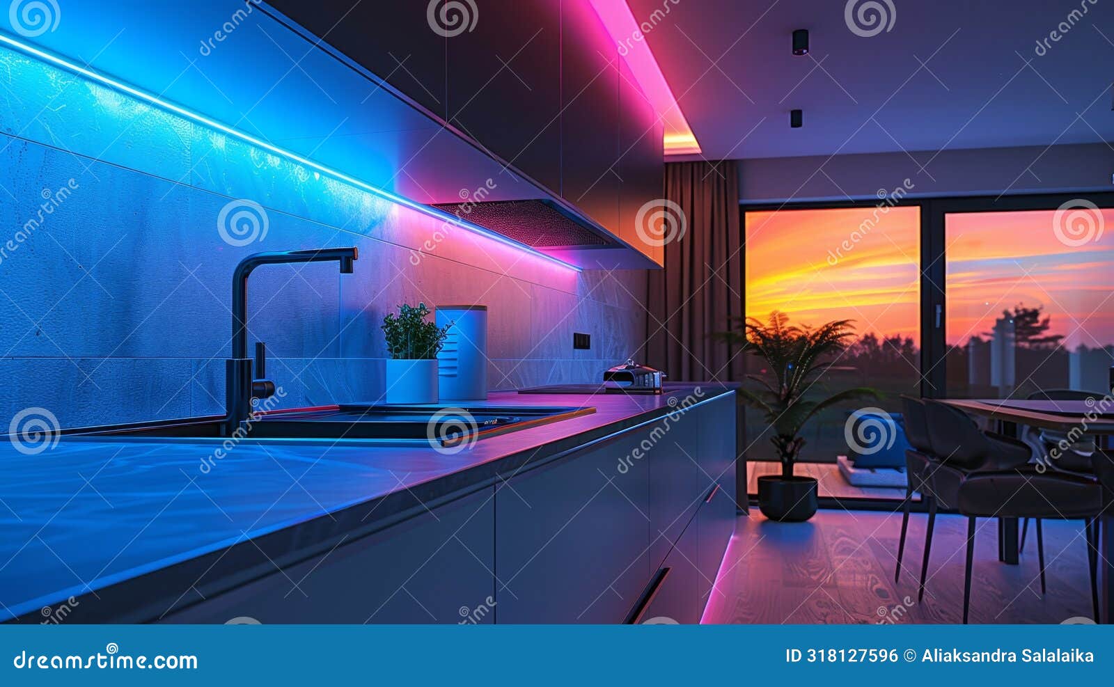Under Cabinet Lighting, Led Strip Lights Under Kitchen Cabinets Offer ...