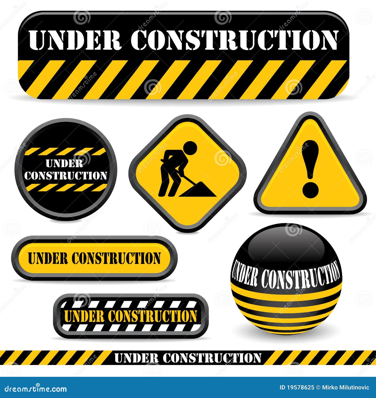 Under Construction Vector Free Download
