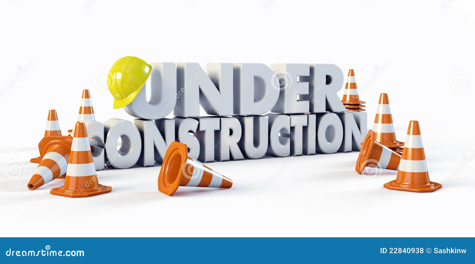 Under Construction Royalty Free Stock Photos - Image: 22840938