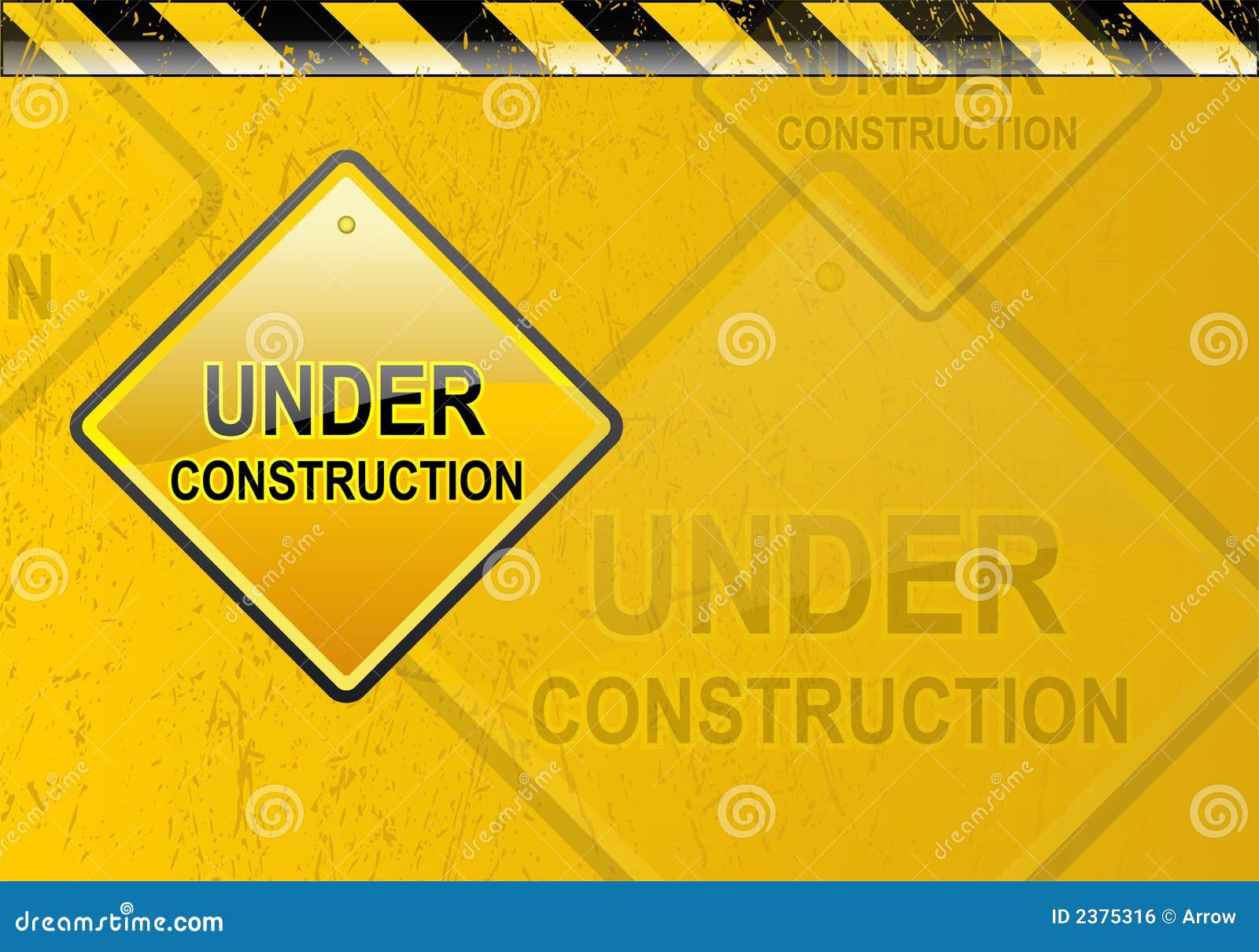 Under Construction Background Stock Illustration - Illustration of ...