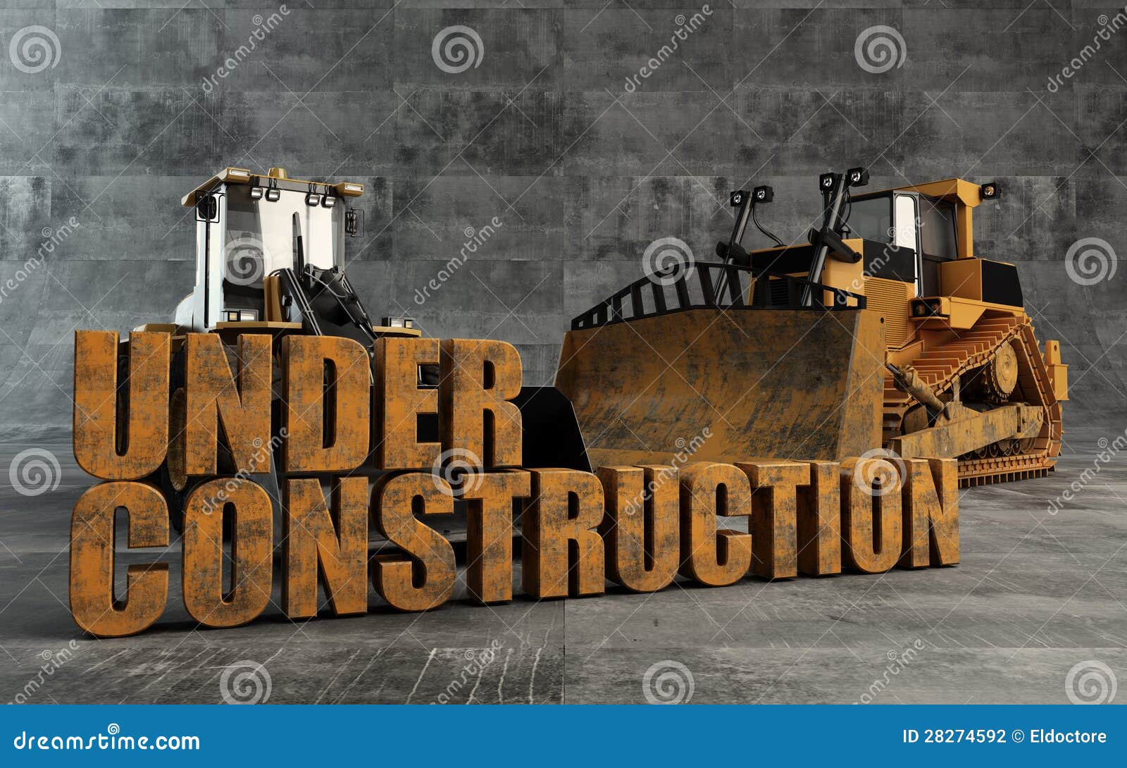Under Construction Background Stock Illustration - Illustration of ...