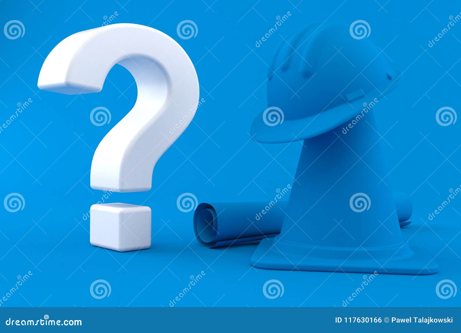 Construction And Question Mark Stock Photo | CartoonDealer.com #30253182