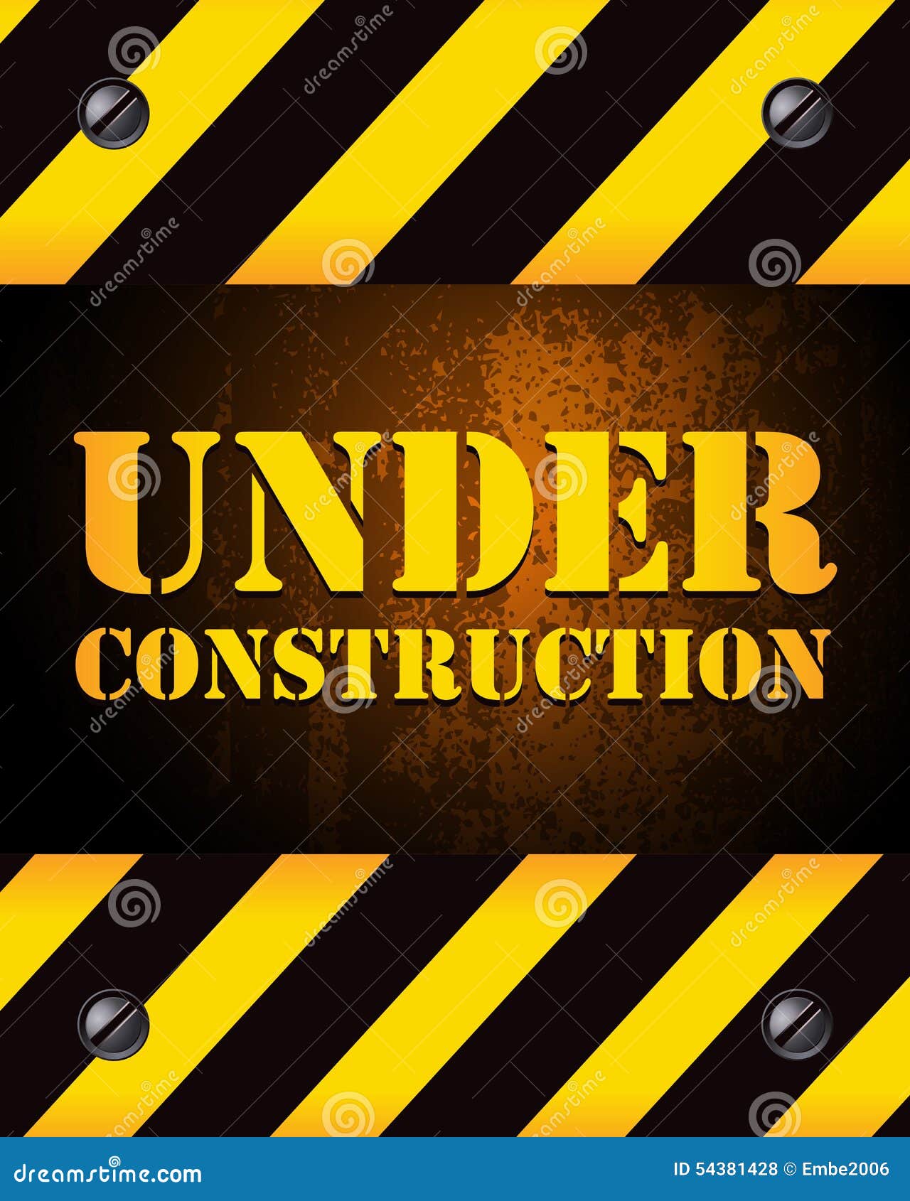 Under Construction Background Stock Vector - Illustration of design ...