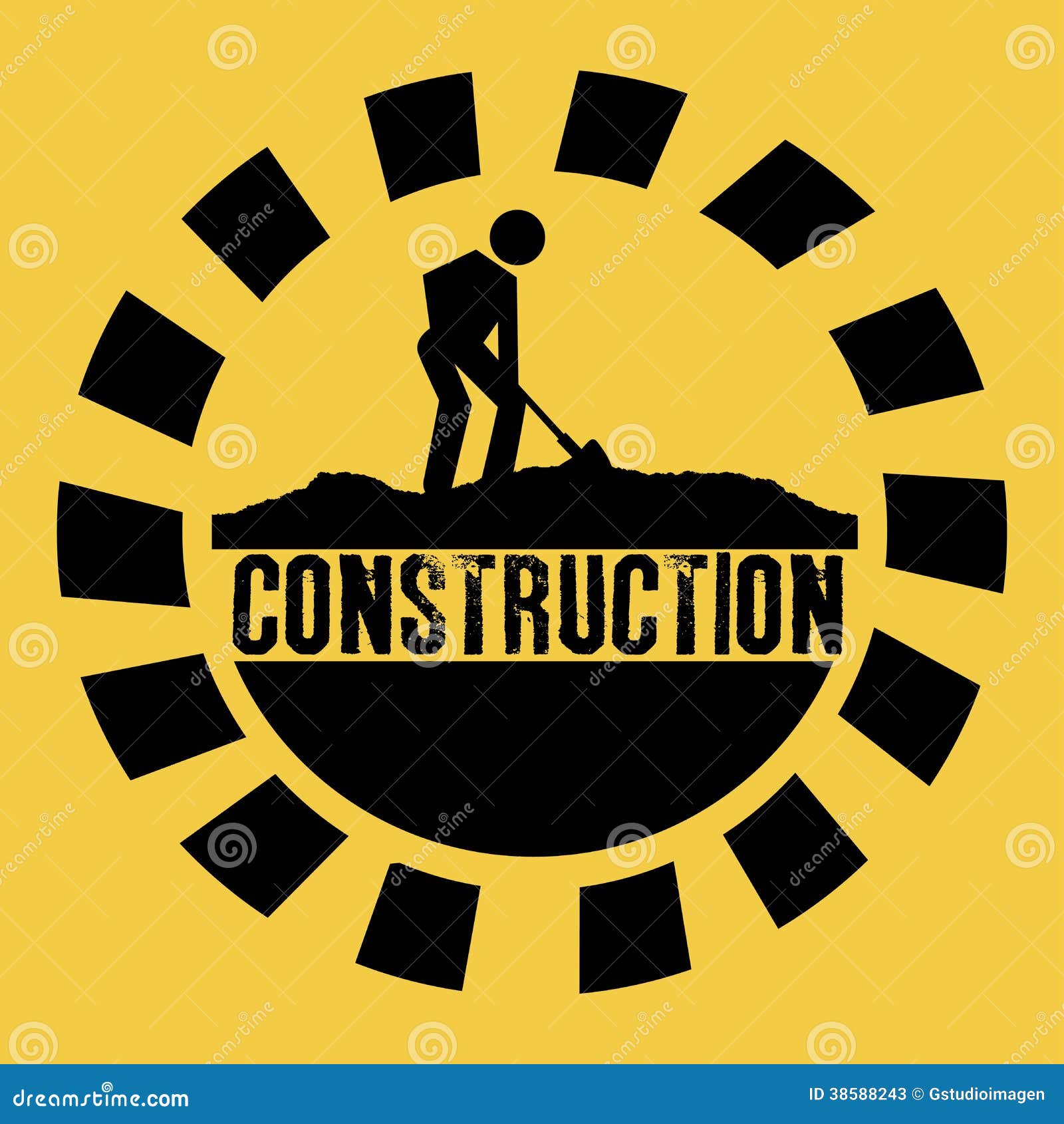 Construction Circle Stock Illustrations – 258,601 Construction Circle ...