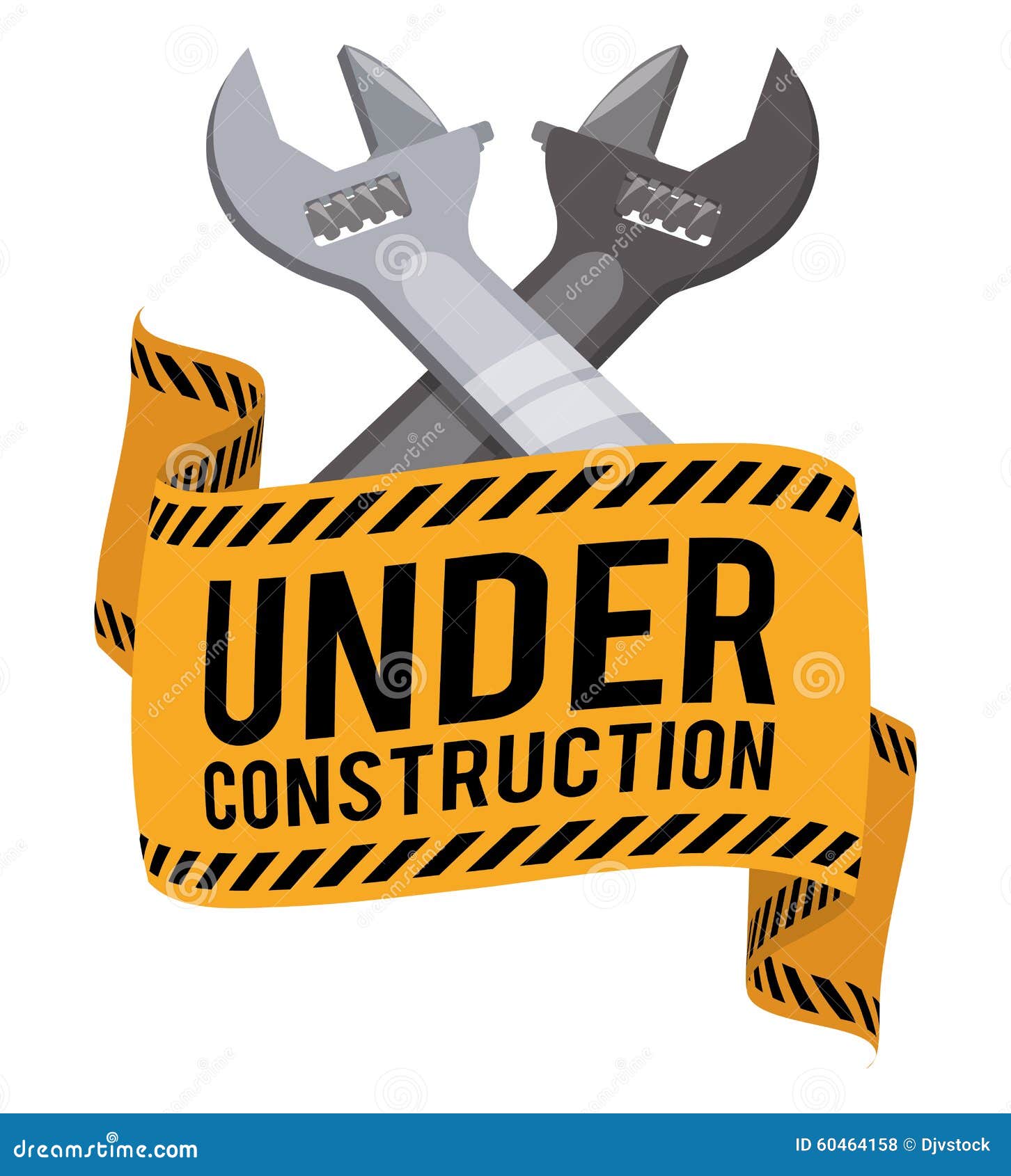 Under construction design stock vector. Illustration of reconstruction ...