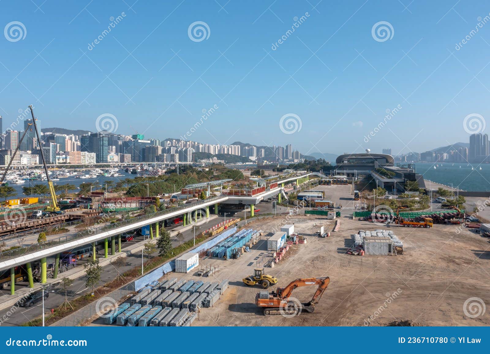 The Under Construction at Kai Tak Development, Hk 11 Dec 2021 Editorial Image - Image of ...