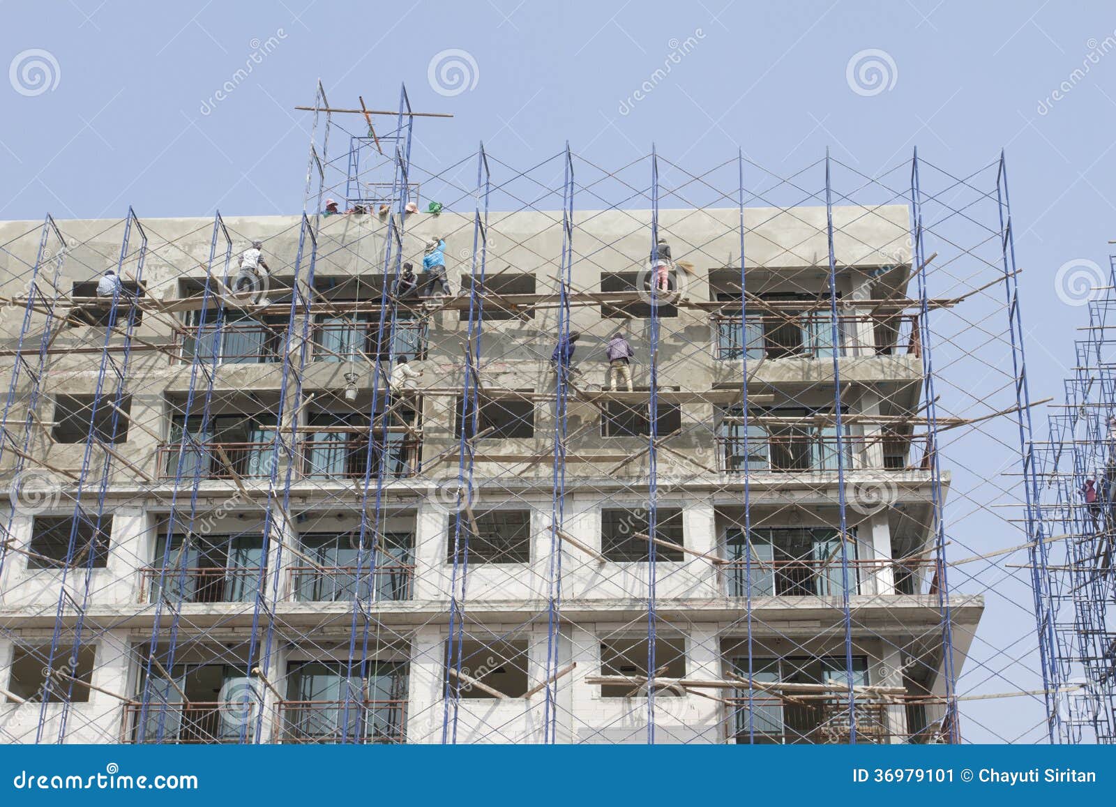 Under construction stock image. Image of house, sand - 36979101
