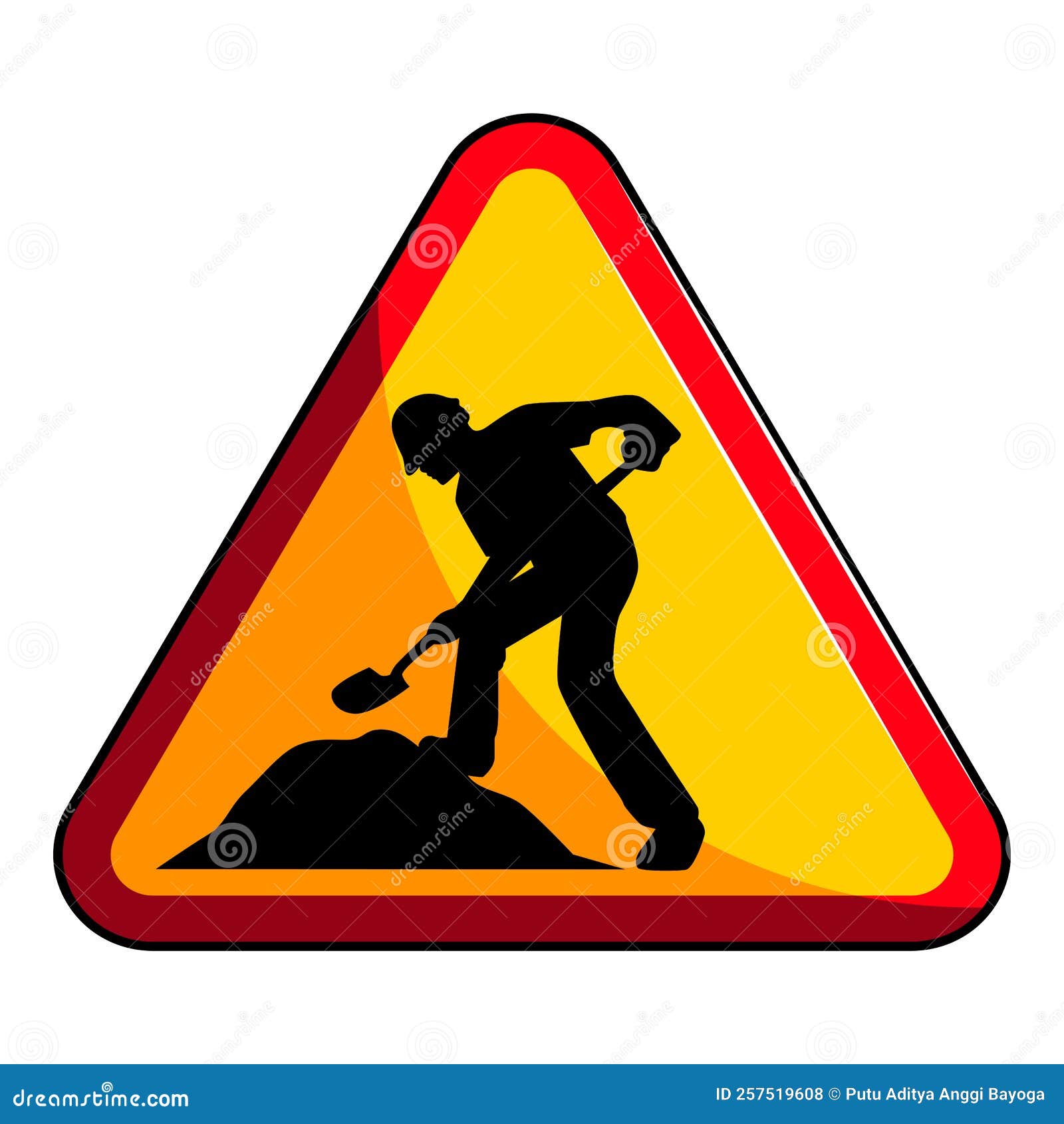 Under construction sign stock vector. Illustration of repair - 257519608 Under construction sign stock vector. Illustration of repair - 257519608