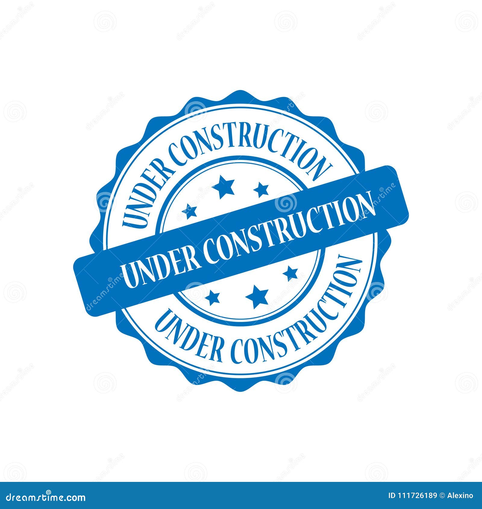 Under Construction Stamp Illustration Stock Vector - Illustration of ...