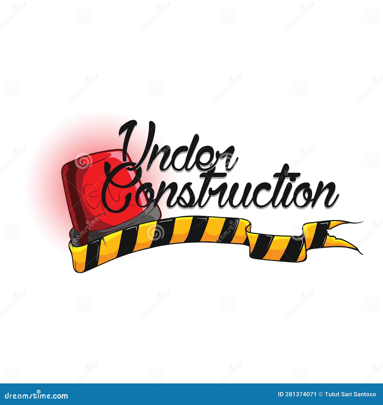 Under construction stock vector. Illustration of logo - 281374071