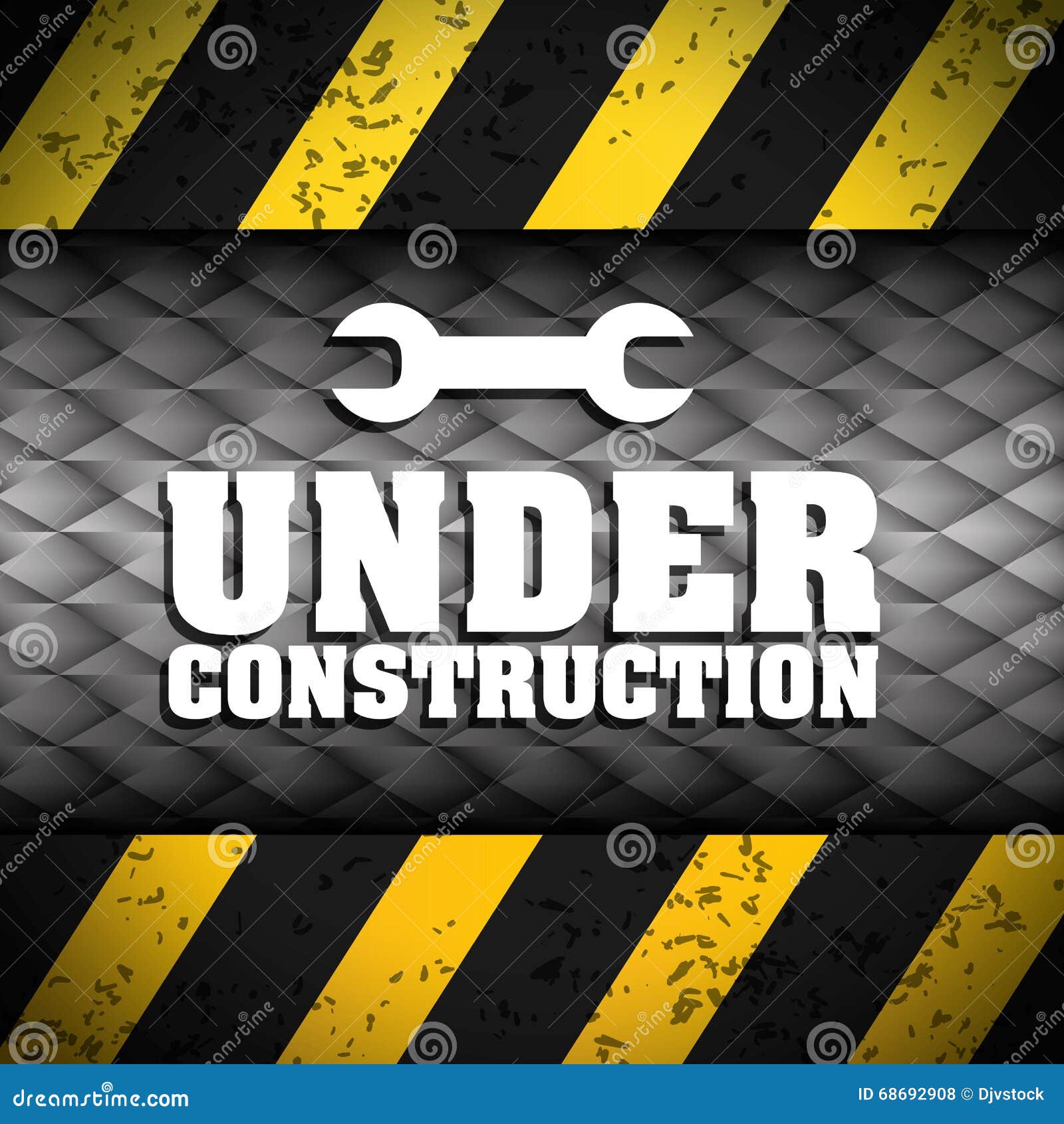 Under Construction Tools Design Stock Vector - Illustration of project ...