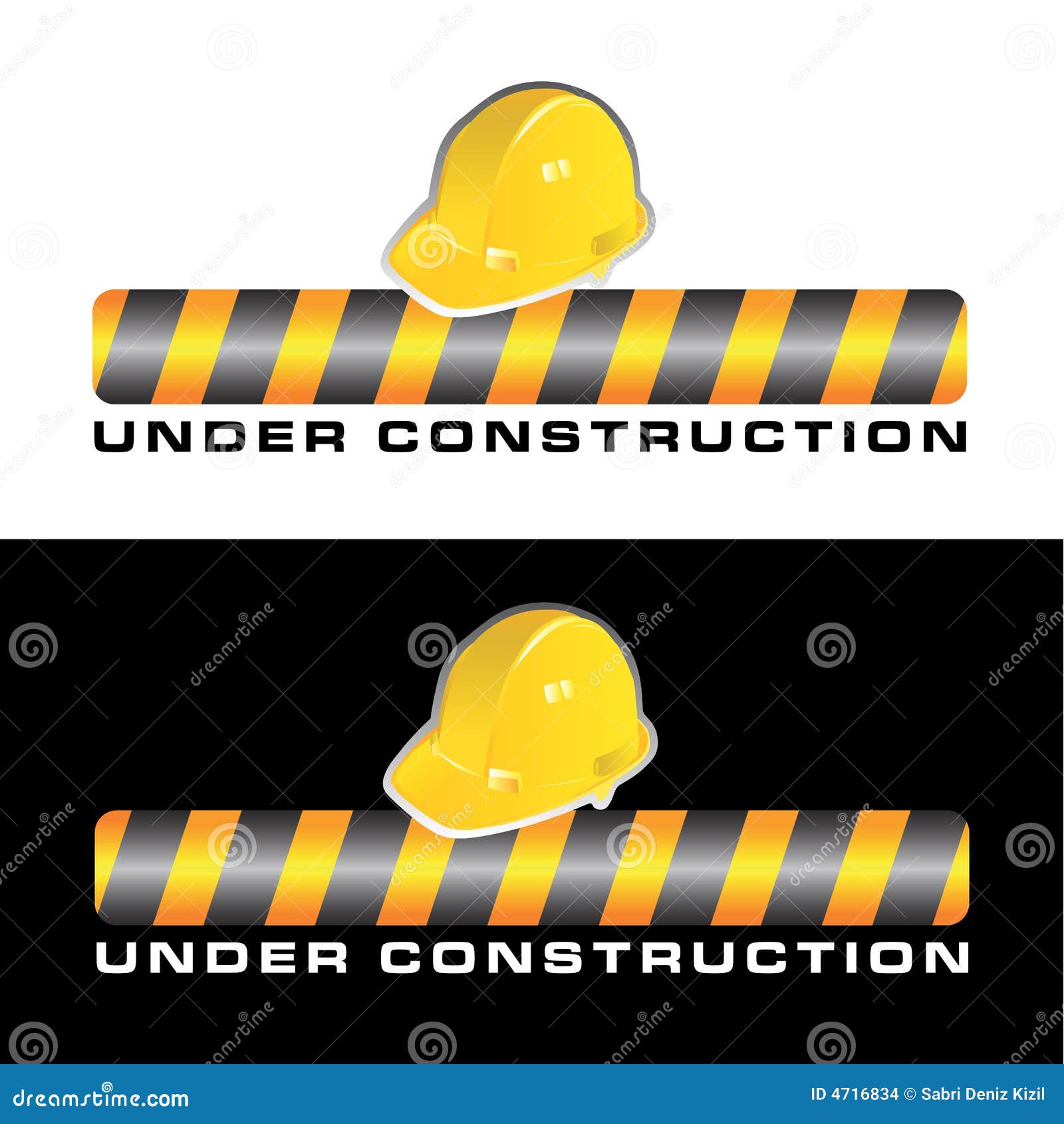 Under construction vector stock vector. Illustration of sorry - 4716834