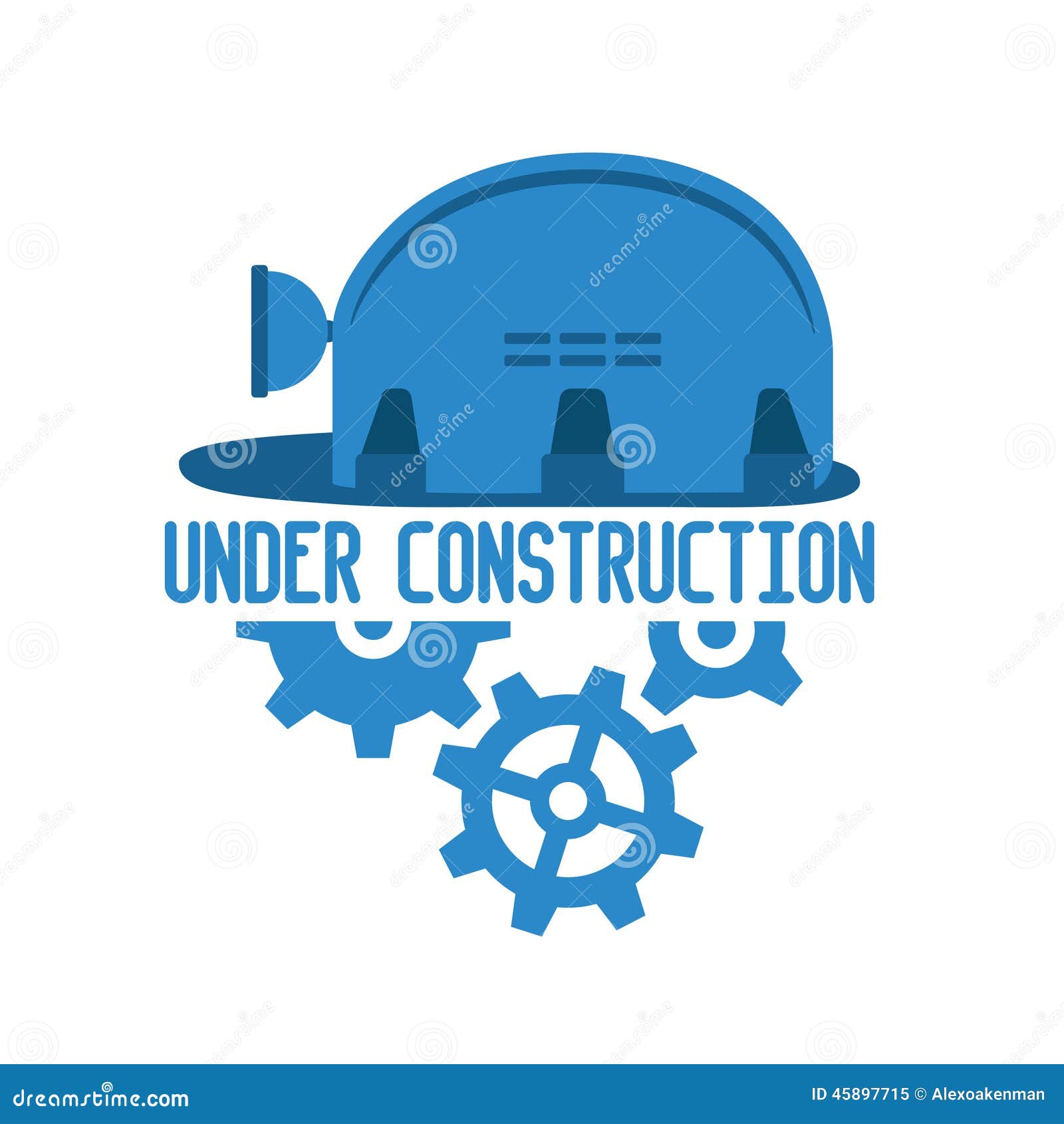 Under Construction Vector Concept Stock Vector - Illustration of ...