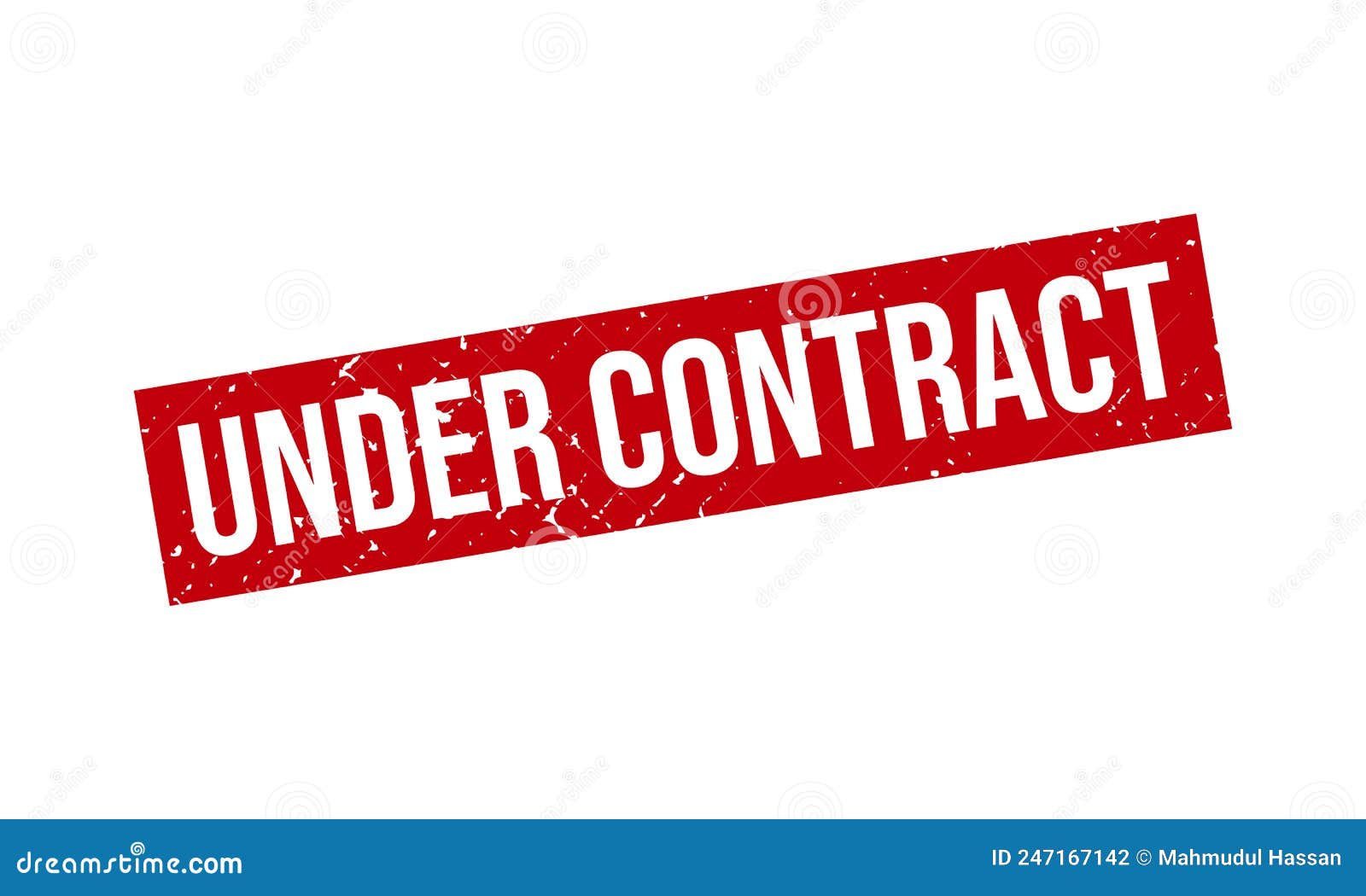 Under Contract Rubber Stamp. Under Contract Grunge Stamp Seal Vector ...