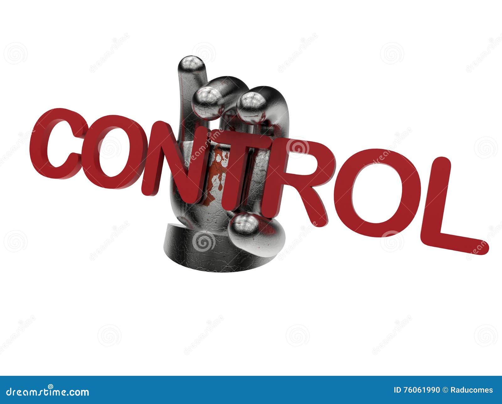 Under control concept stock illustration. Illustration of industrial ...