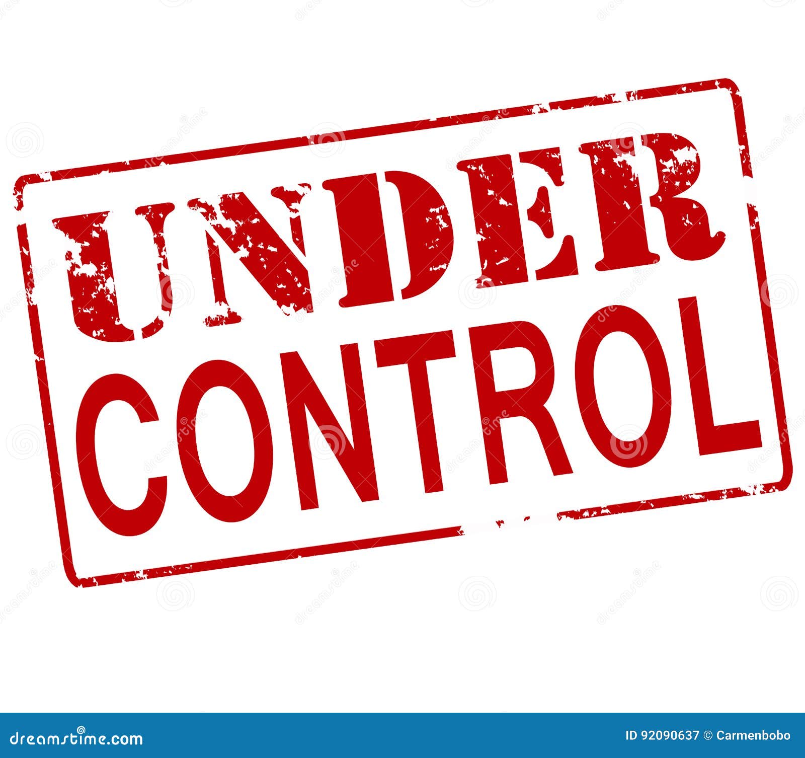 Under control stock illustration. Illustration of checking - 92090637