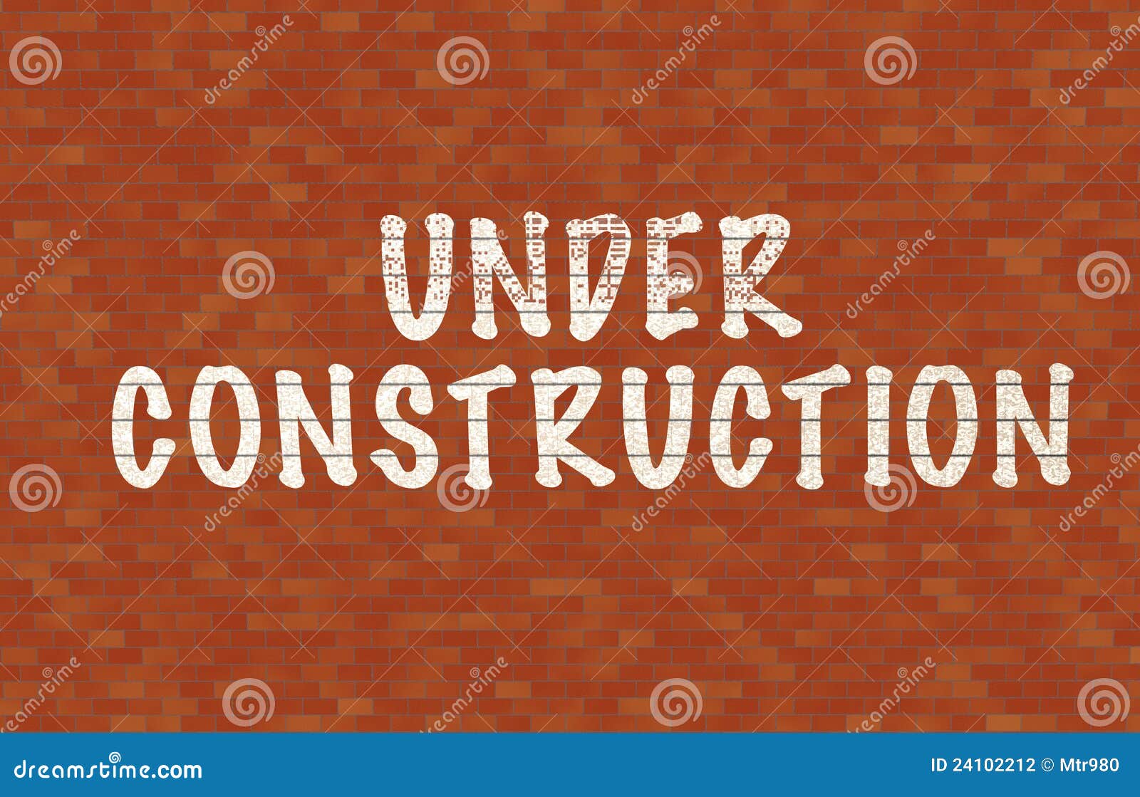 Under contruction stock illustration. Illustration of white - 24102212