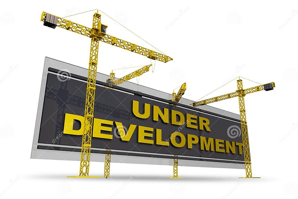 Under Development Concept stock photo. Image of lift - 36929326