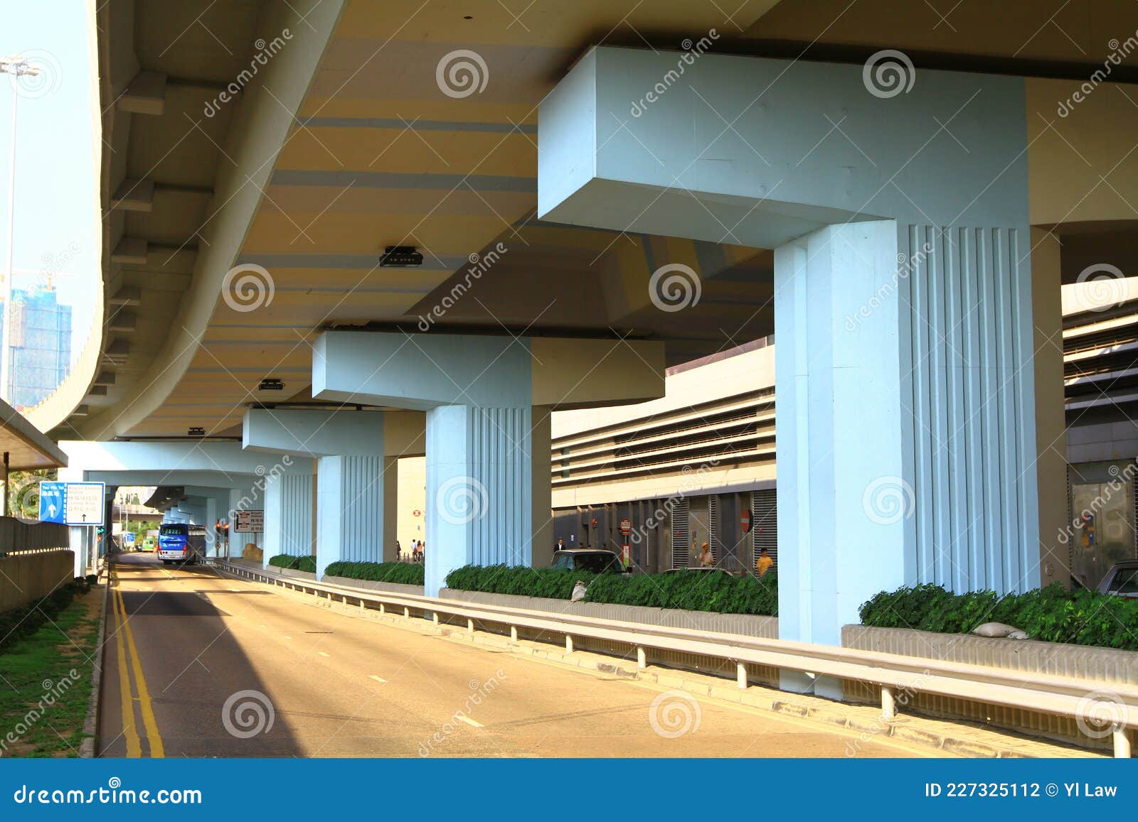 Under Elevated Road, Driving Under Overpass Road Bridges. 31 Jan 2010 ...