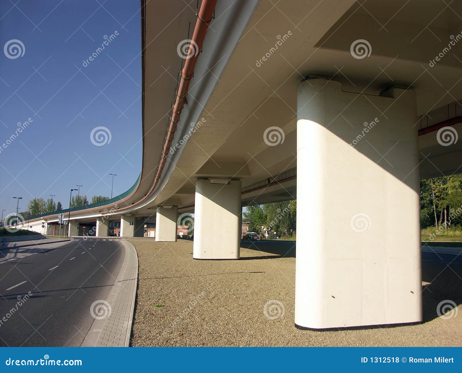 Under the flyover stock photo. Image of overbridge, column - 1312518