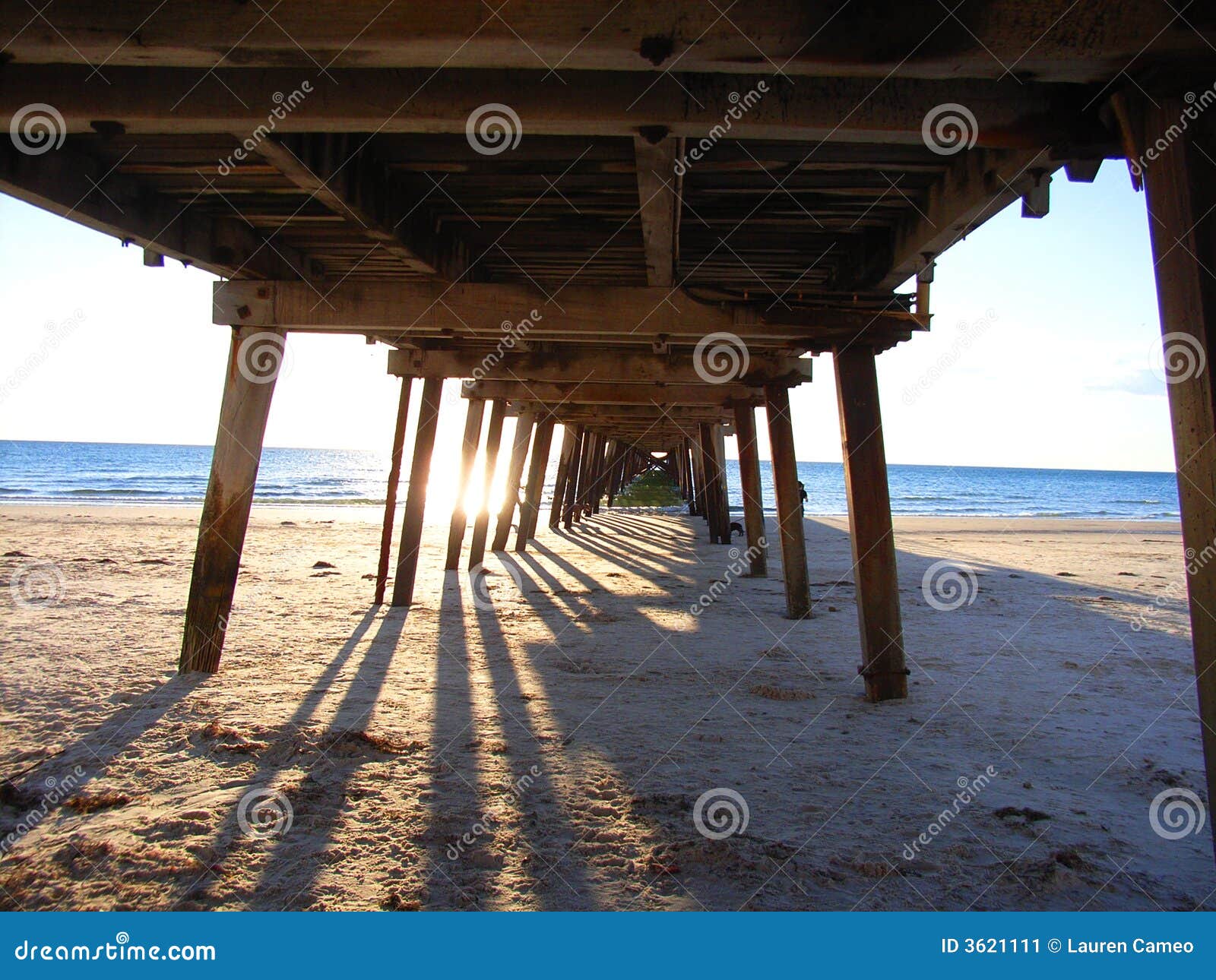 Under the Henley Jetty 1 stock image. Image of henley - 3621111