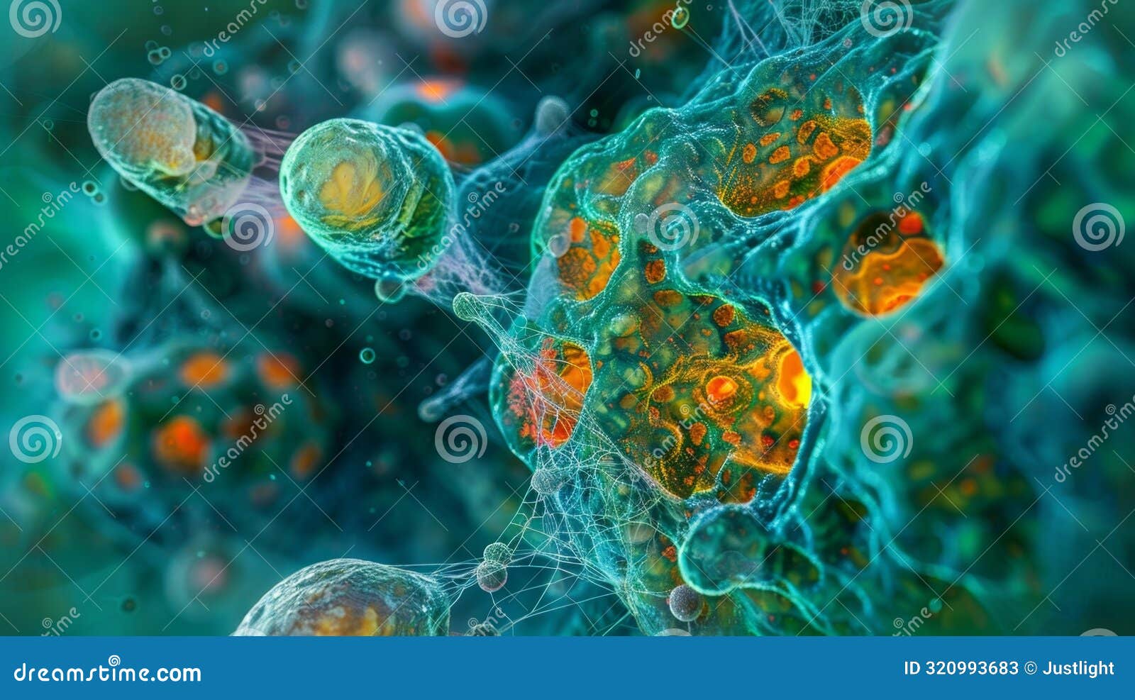 Under High Magnification the Nuclear Matrix is Seen As a Delicate ...