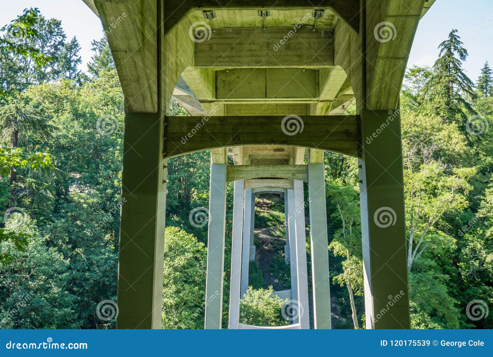 Under a Highway Bridge 2 stock image. Image of saltwater - 120175539
