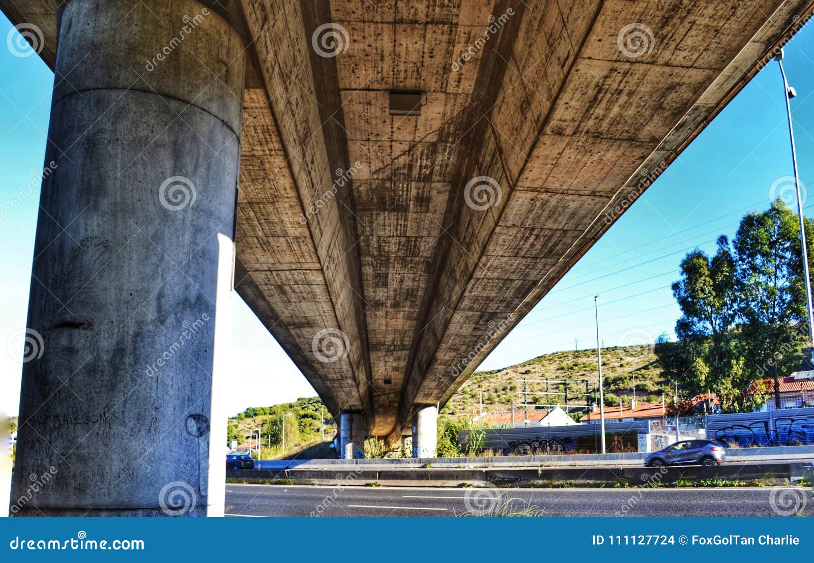 Under the Highway stock photo. Image of pilar, highways - 111127724