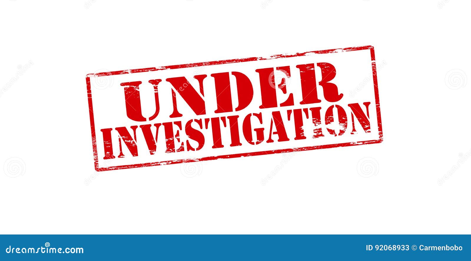 Under Investigation Words Red Tape Around Man Crime Suspect Arrested ...