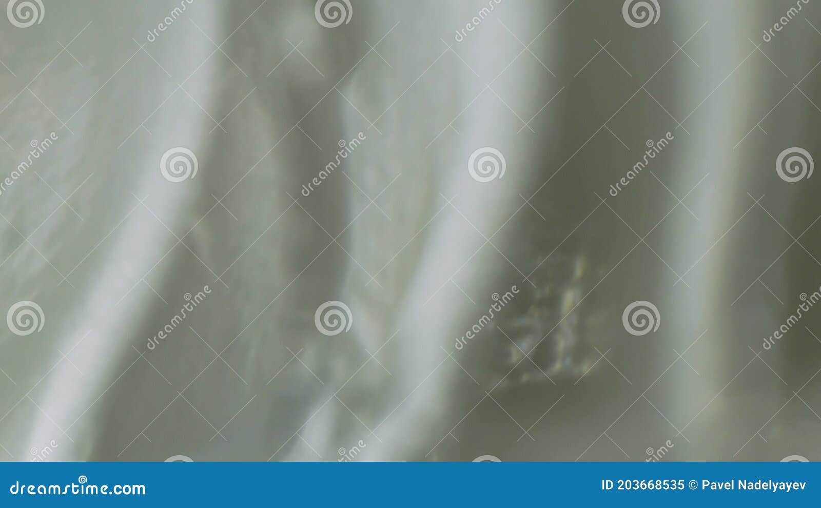 Under the Magnification of Microscope, Surface of Plastic Water Bottle ...