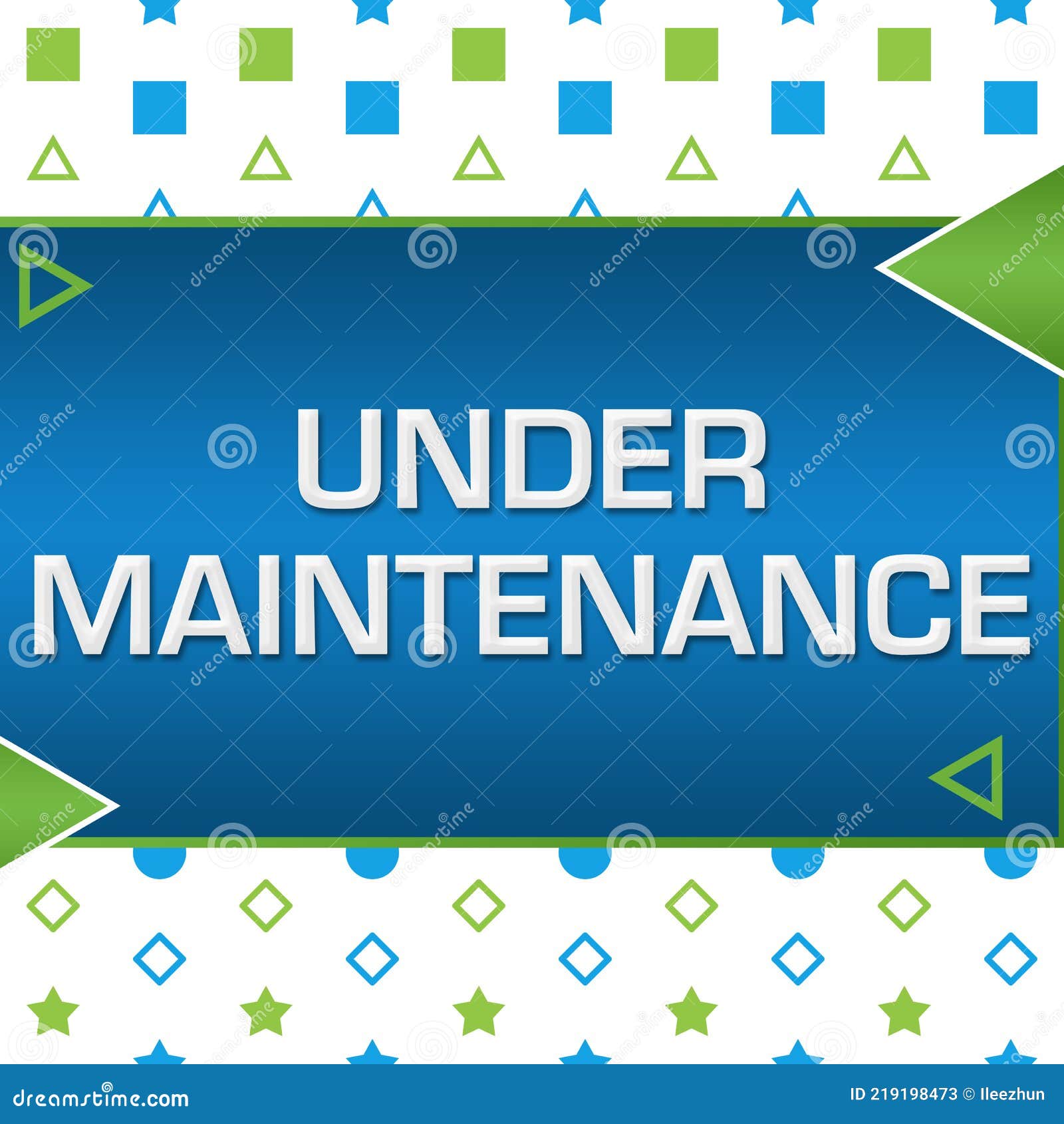 Under Maintenance Icon For Both Logo And App Icon Royalty-Free Stock ...