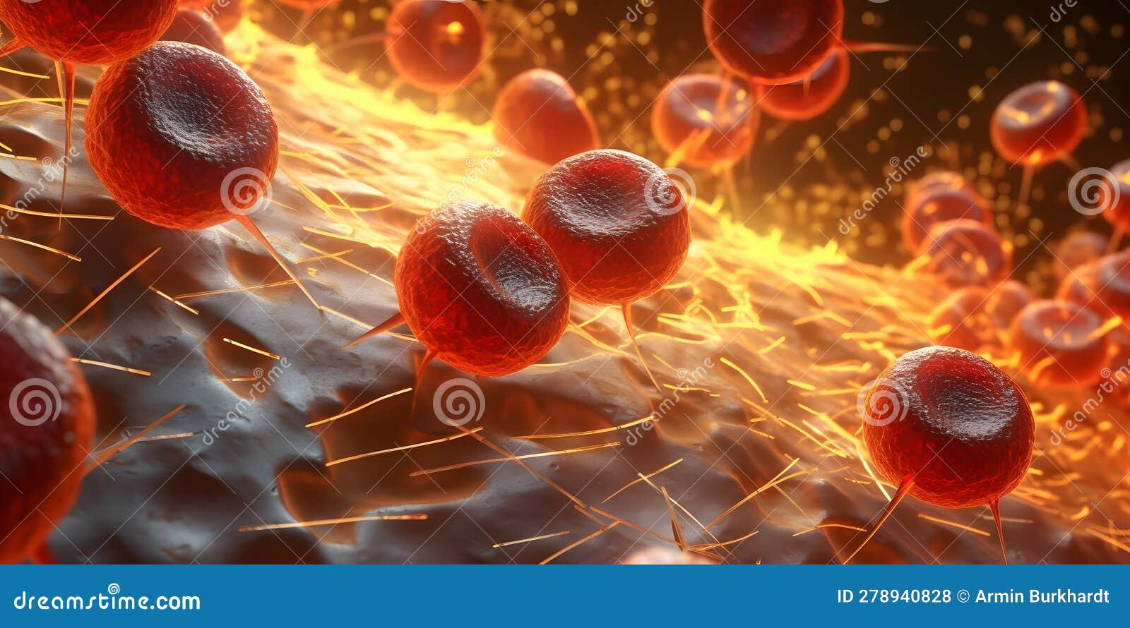 Under the Microscope - Visualization of Wound Healing Stock ...