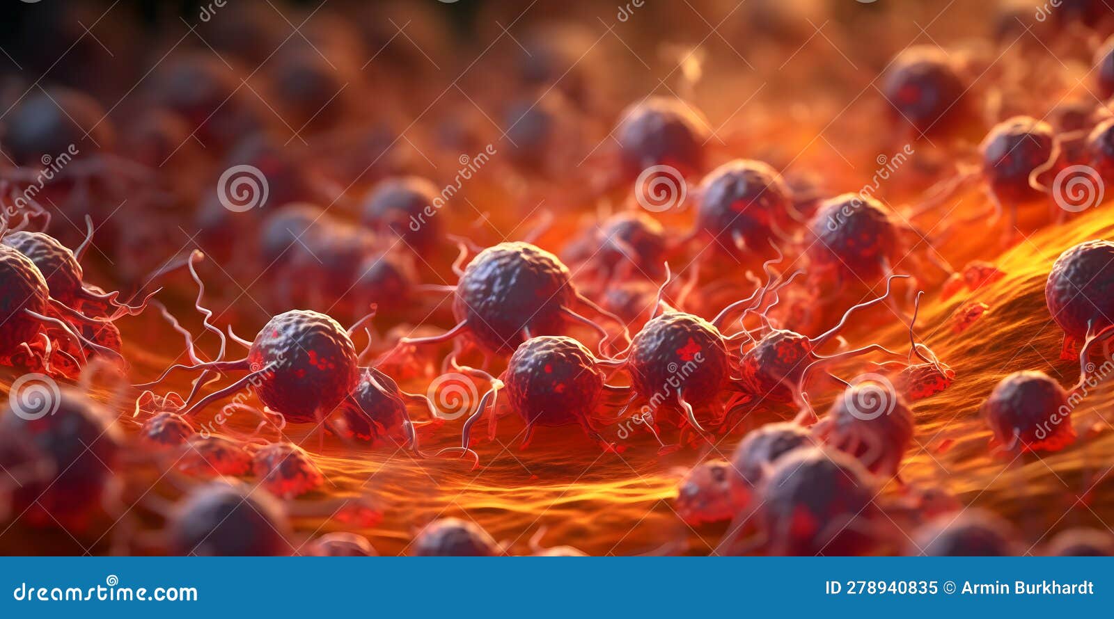 Under the Microscope - Visualization of Wound Healing Stock ...