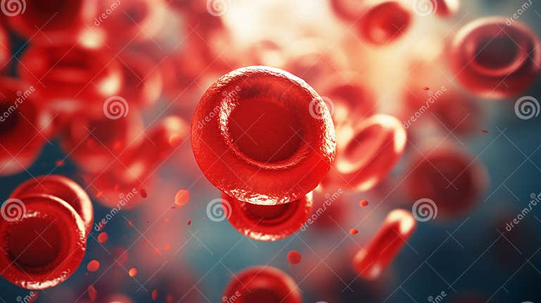 Under the Microscope- Platelets Stock Photo - Image of organism ...