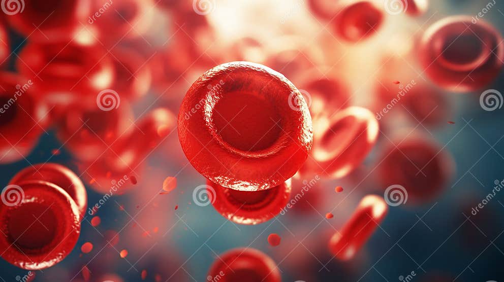 Under the Microscope- Platelets Stock Photo - Image of organism ...